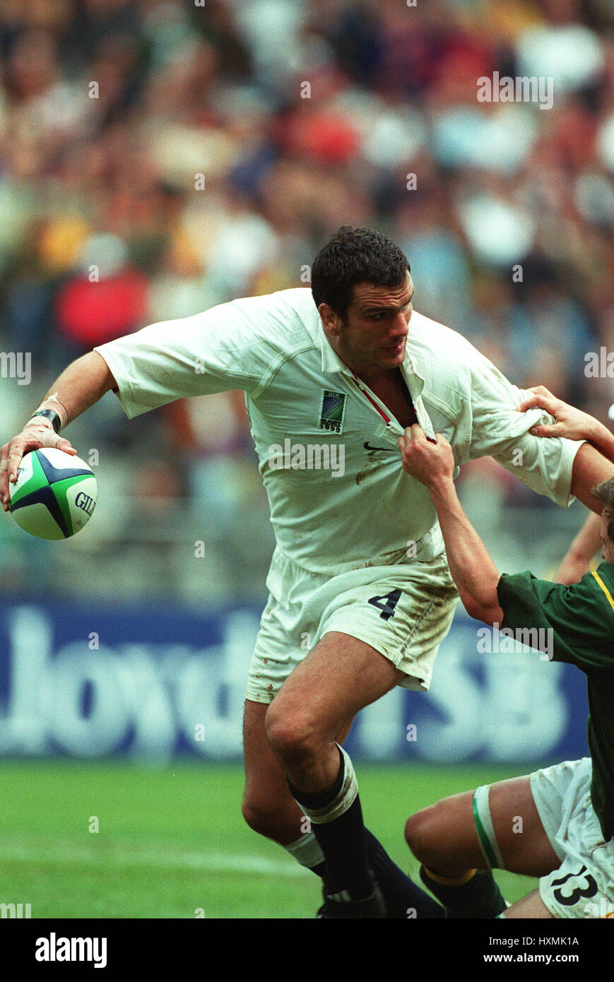 MARTIN JOHNSON & ROBBIE FLECK SOUTH AFRICA V ENGLAND 24 October 1999 ...