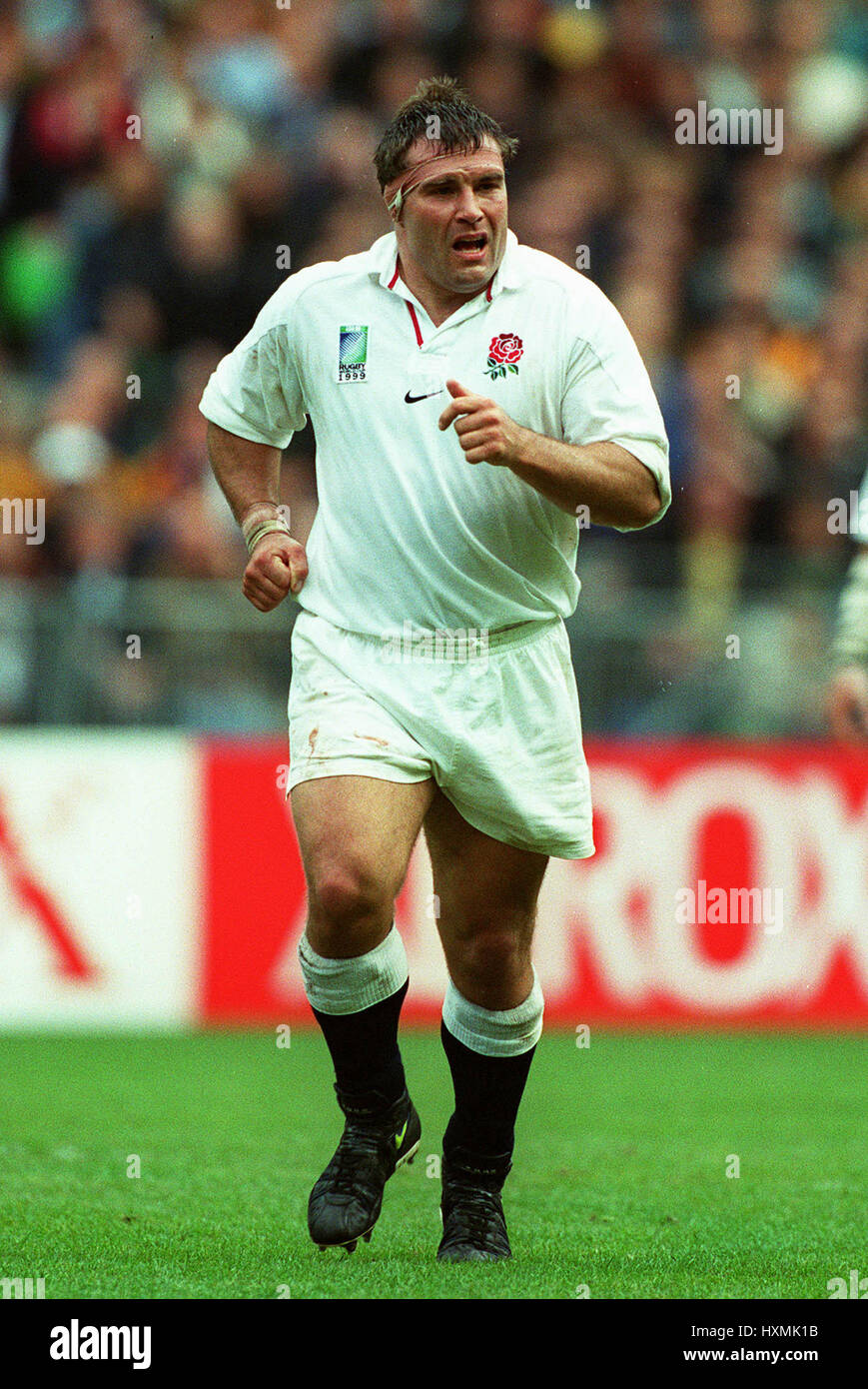 JASON LEONARD ENGLAND & HARLEQUINS RU 24 October 1999 Stock Photo - Alamy