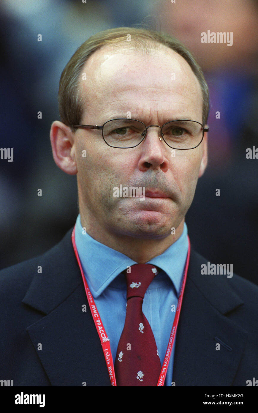 CLIVE WOODWARD ENGLAND RU COACH 24 October 1999 Stock Photo - Alamy