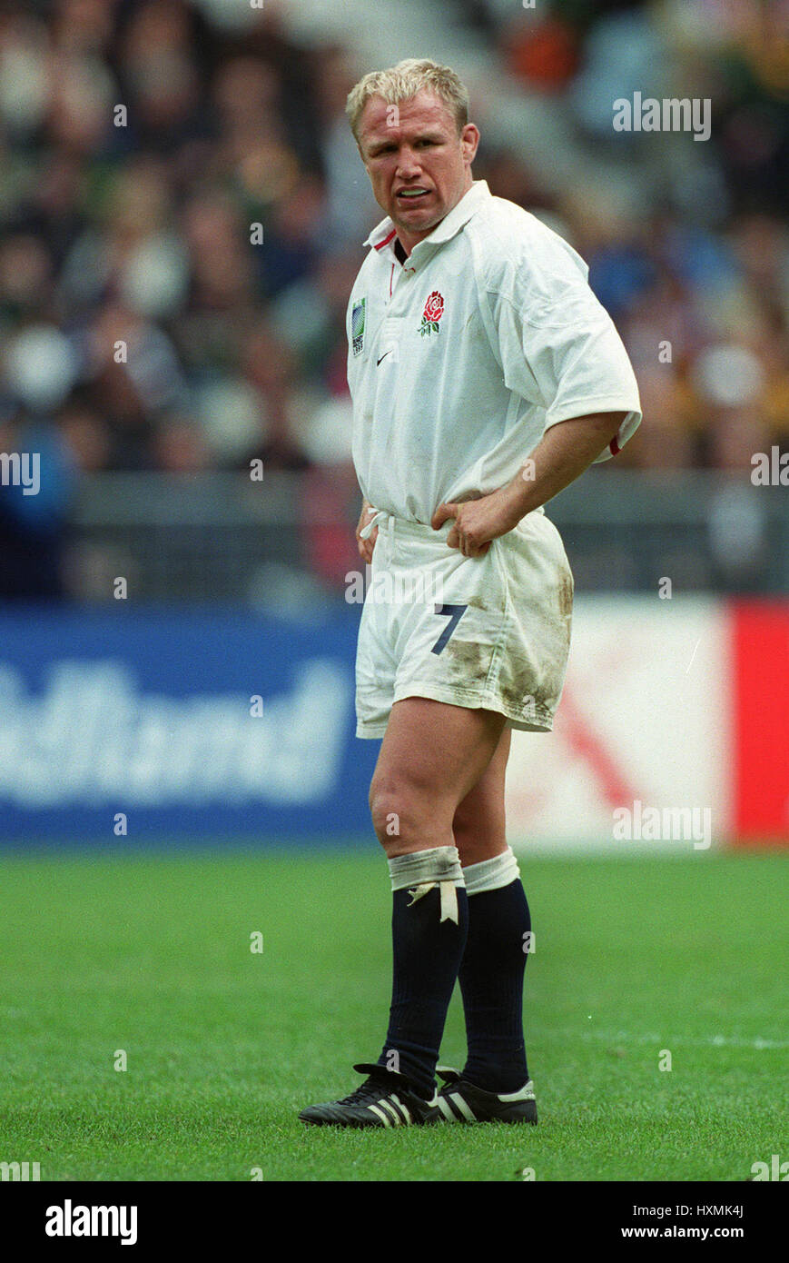 NEIL BACK ENGLAND & LEICESTER TIGERS RU 24 October 1999 Stock Photo - Alamy