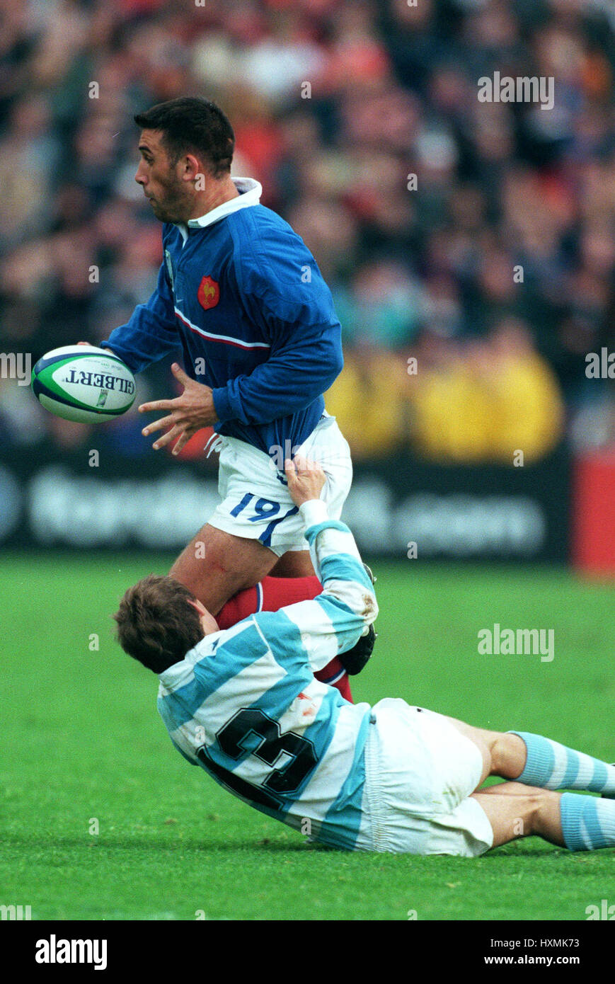 ARNAUD COSTES & E SIMONE FRANCE V ARGENTINA 24 October 1999 Stock Photo ...
