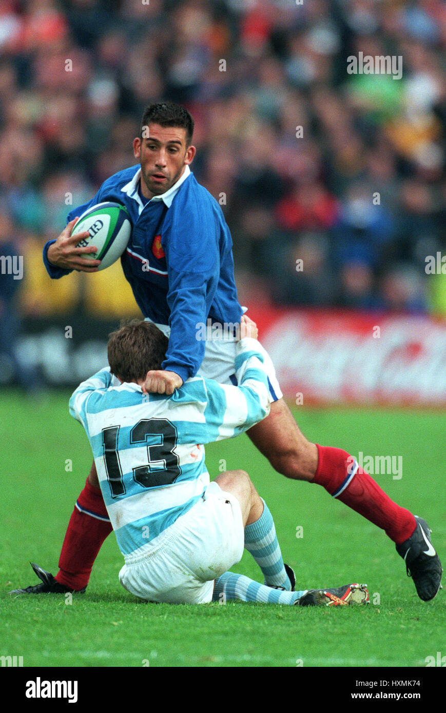 ARNAUD COSTES & E SIMONE FRANCE V ARGENTINA 24 October 1999 Stock Photo ...