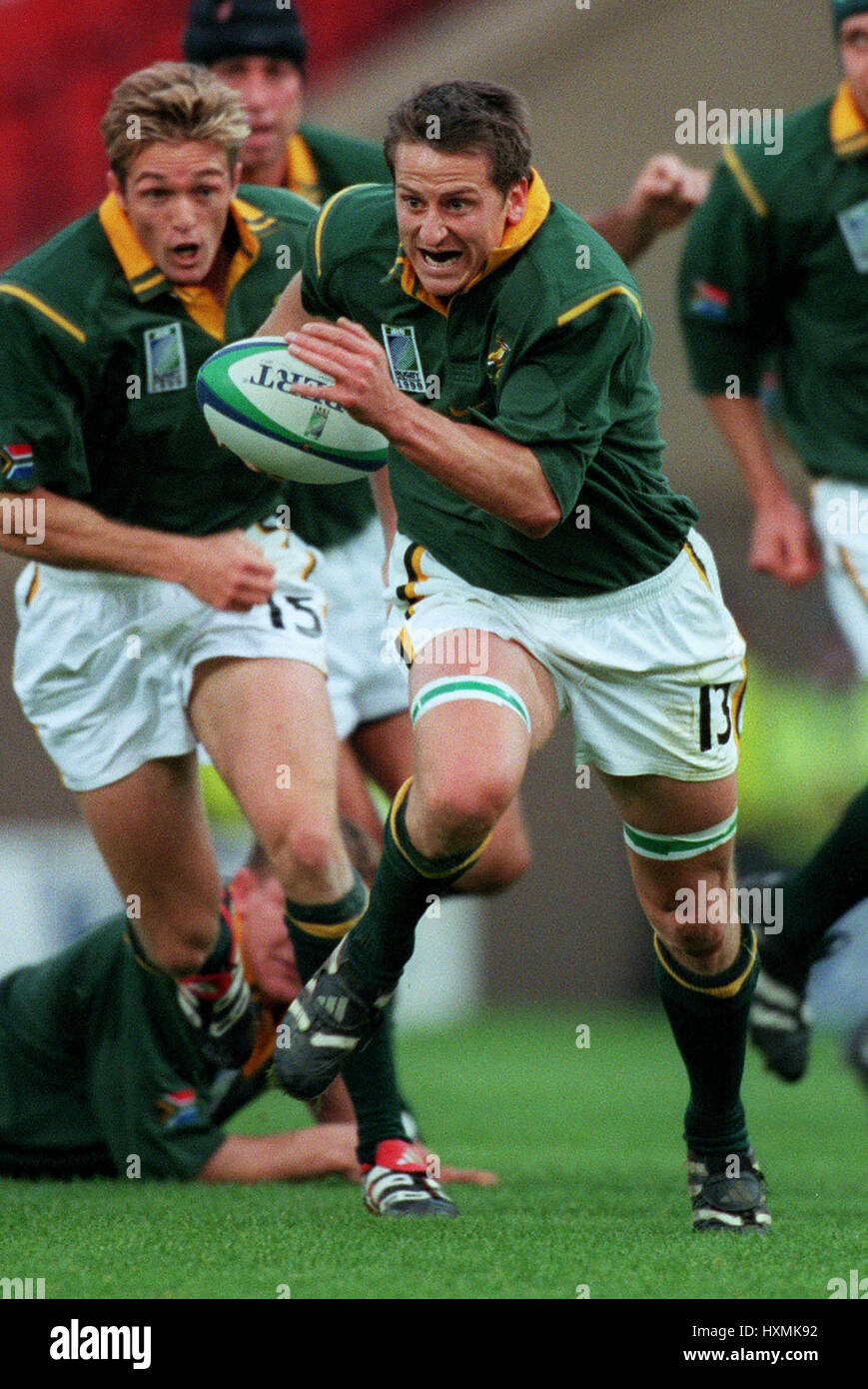 ROBBIE FLECK SOUTH AFRICA RU 14 October 1999 Stock Photo - Alamy