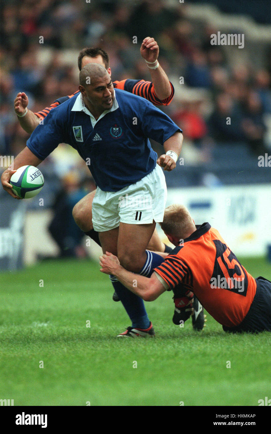 VA'AIGA TUIGAMALA & METCALFE SCOTLAND V SAMOA 20 October 1999 Stock ...