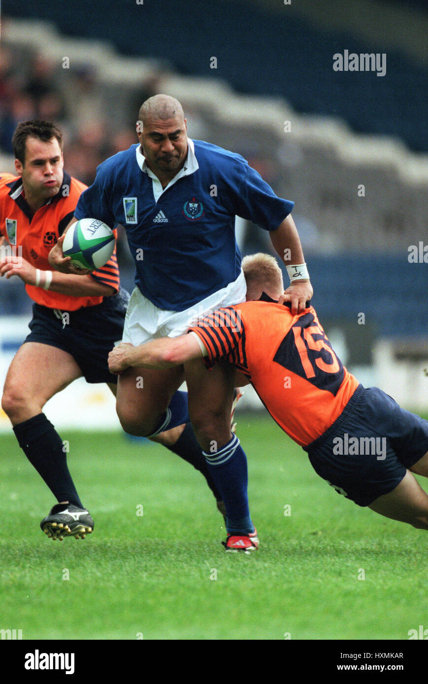 VA'AIGA TUIGAMALA & METCALFE SCOTLAND V SAMOA 20 October 1999 Stock ...