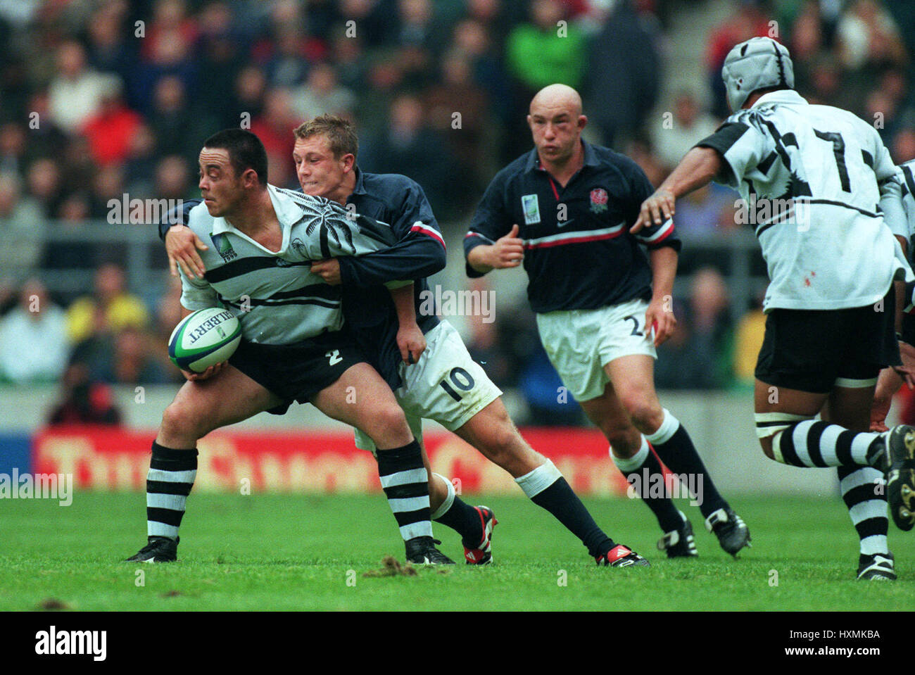GREG SMITH & JONNY WILKINSON ENGLAND V FIJI RU 20 October 1999 Stock ...