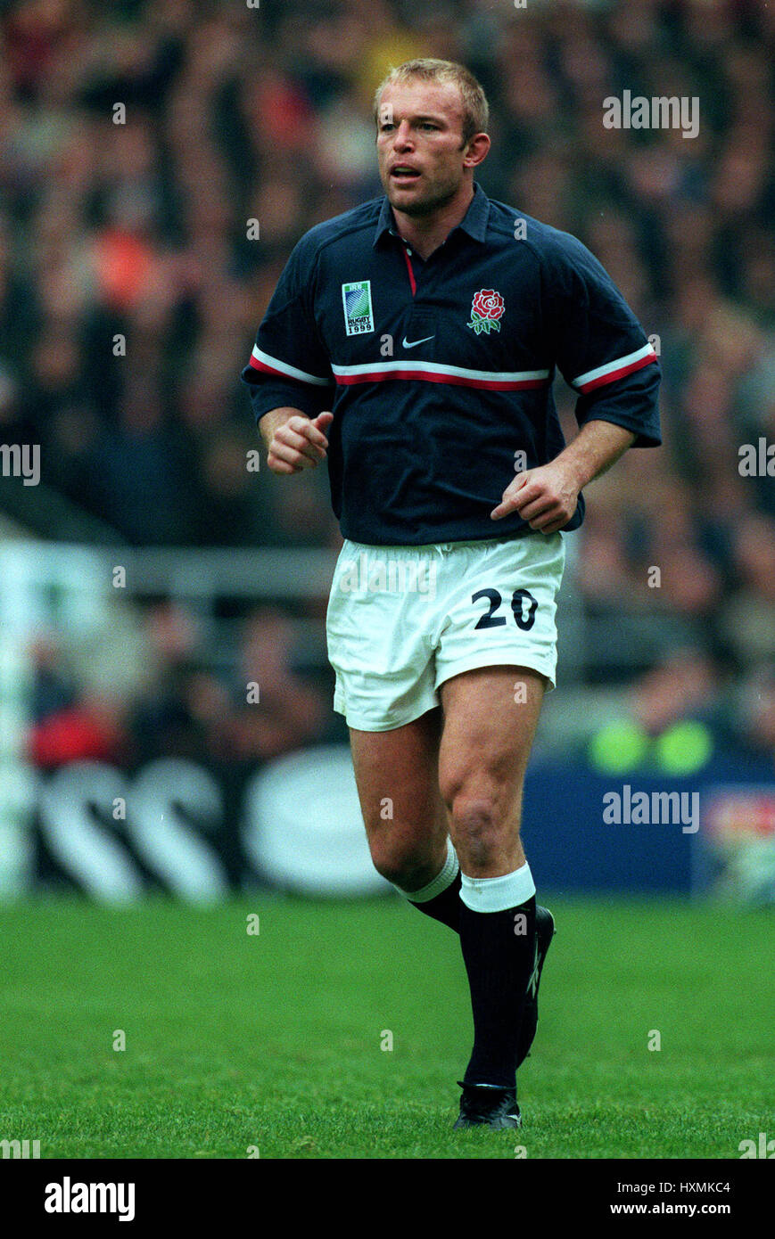 TIM RODBER ENGLAND & NORTHAMPTON RU 20 October 1999 Stock Photo - Alamy