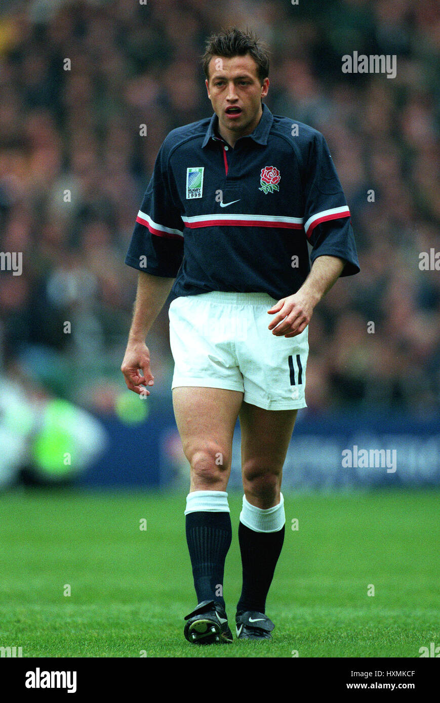 DAN LUGER ENGLAND & HARLEQUINS RU 20 October 1999 Stock Photo - Alamy
