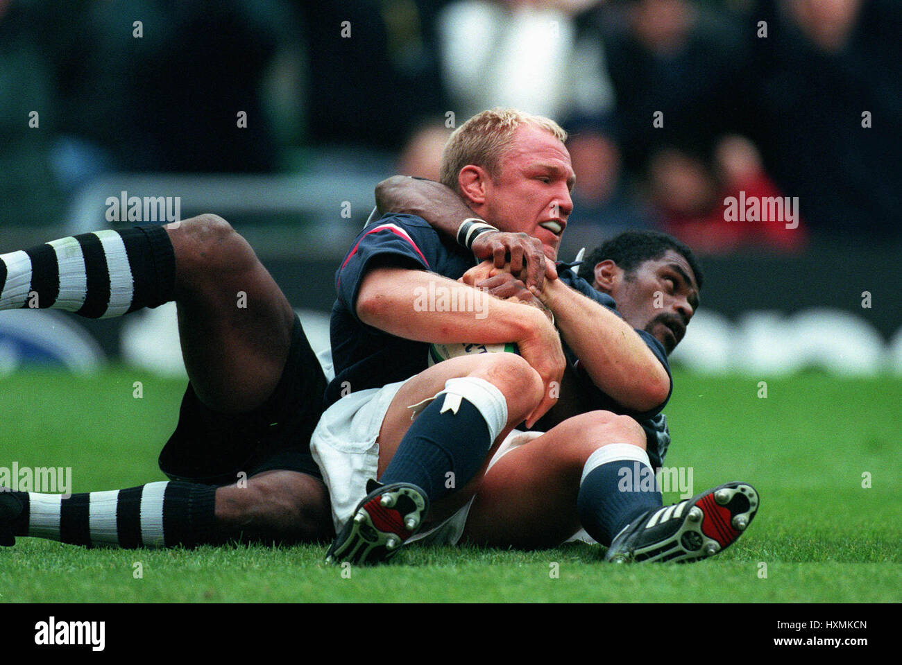 NEIL BACK & WAISAKE SOTUTU ENGLAND V FIJI RU 20 October 1999 Stock ...