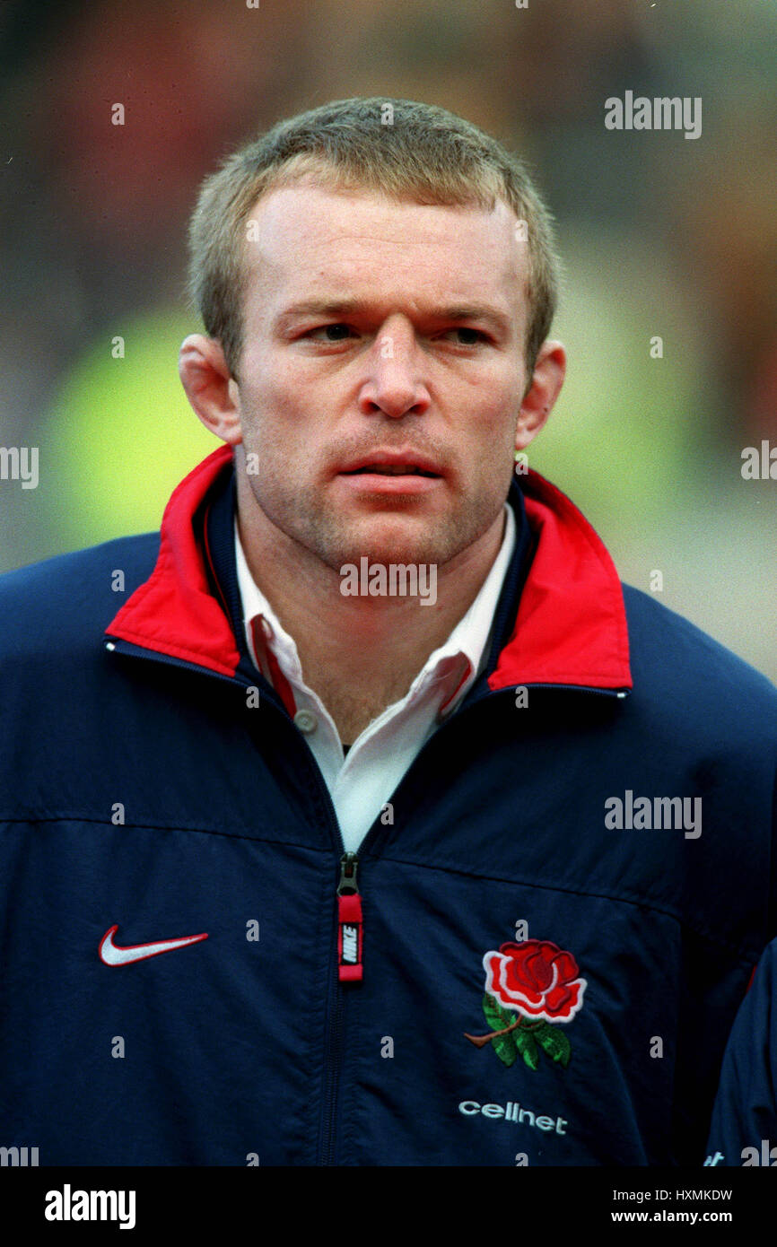 TIM RODBER ENGLAND & NORTHAMPTON RU 06 March 1999 Stock Photo - Alamy