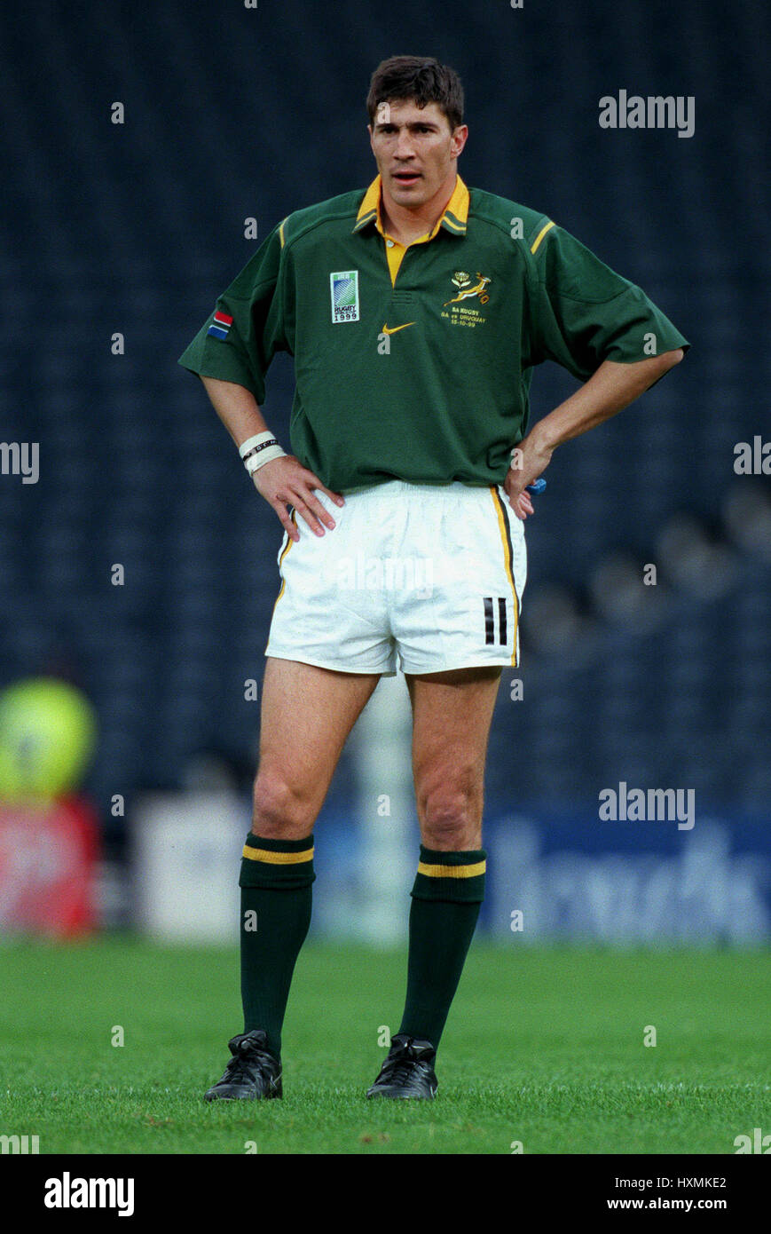 PIETER ROSSOUW SOUTH AFRICA RU 14 October 1999 Stock Photo - Alamy