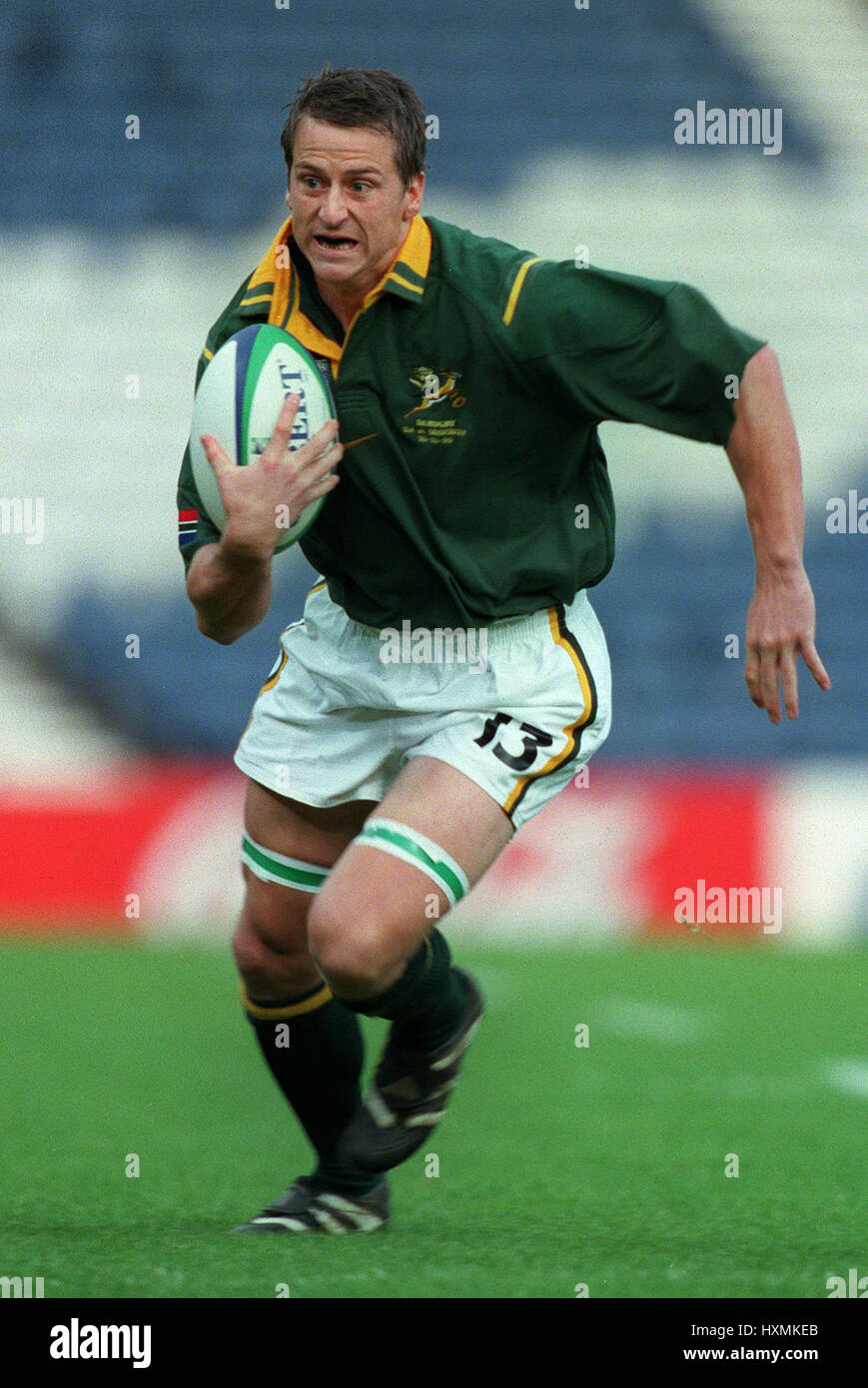 ROBBIE FLECK SOUTH AFRICA RU 14 October 1999 Stock Photo - Alamy
