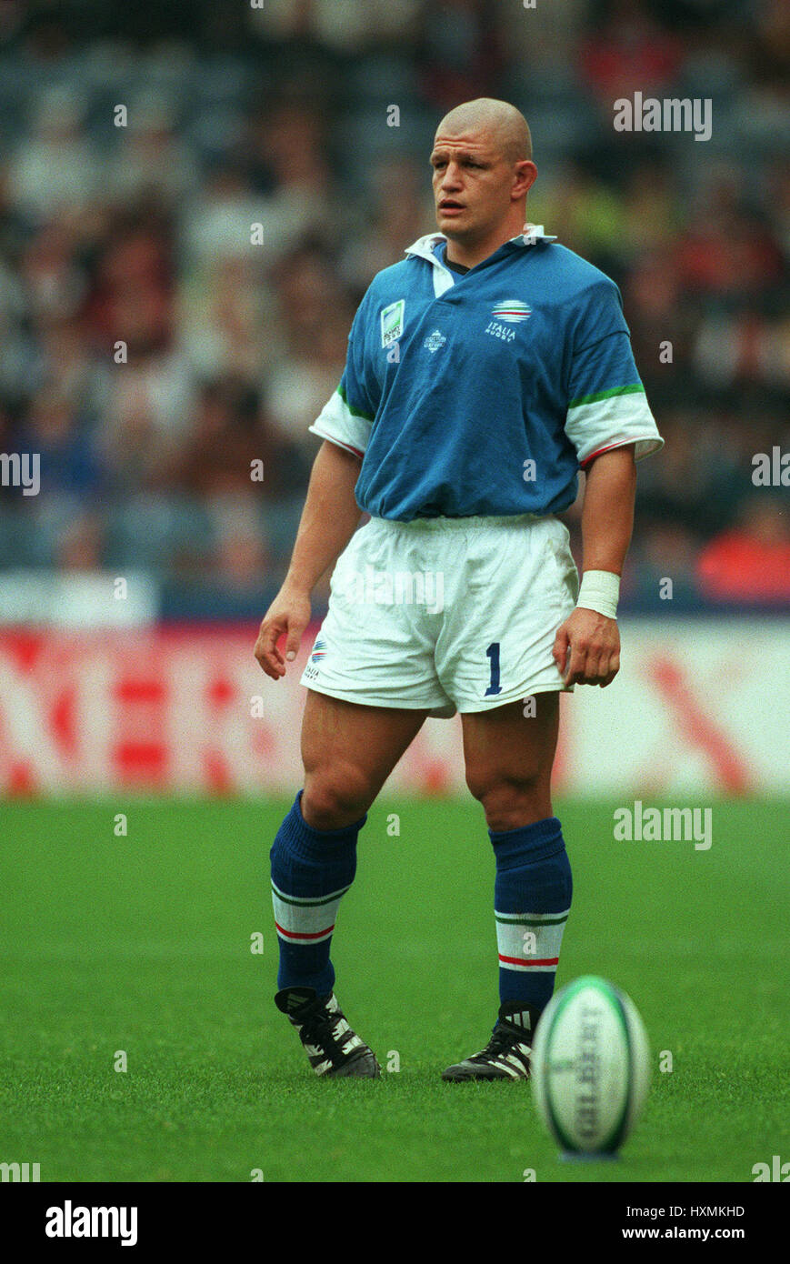 ALESSANDRO MORENO ITALY RU 14 October 1999 Stock Photo - Alamy