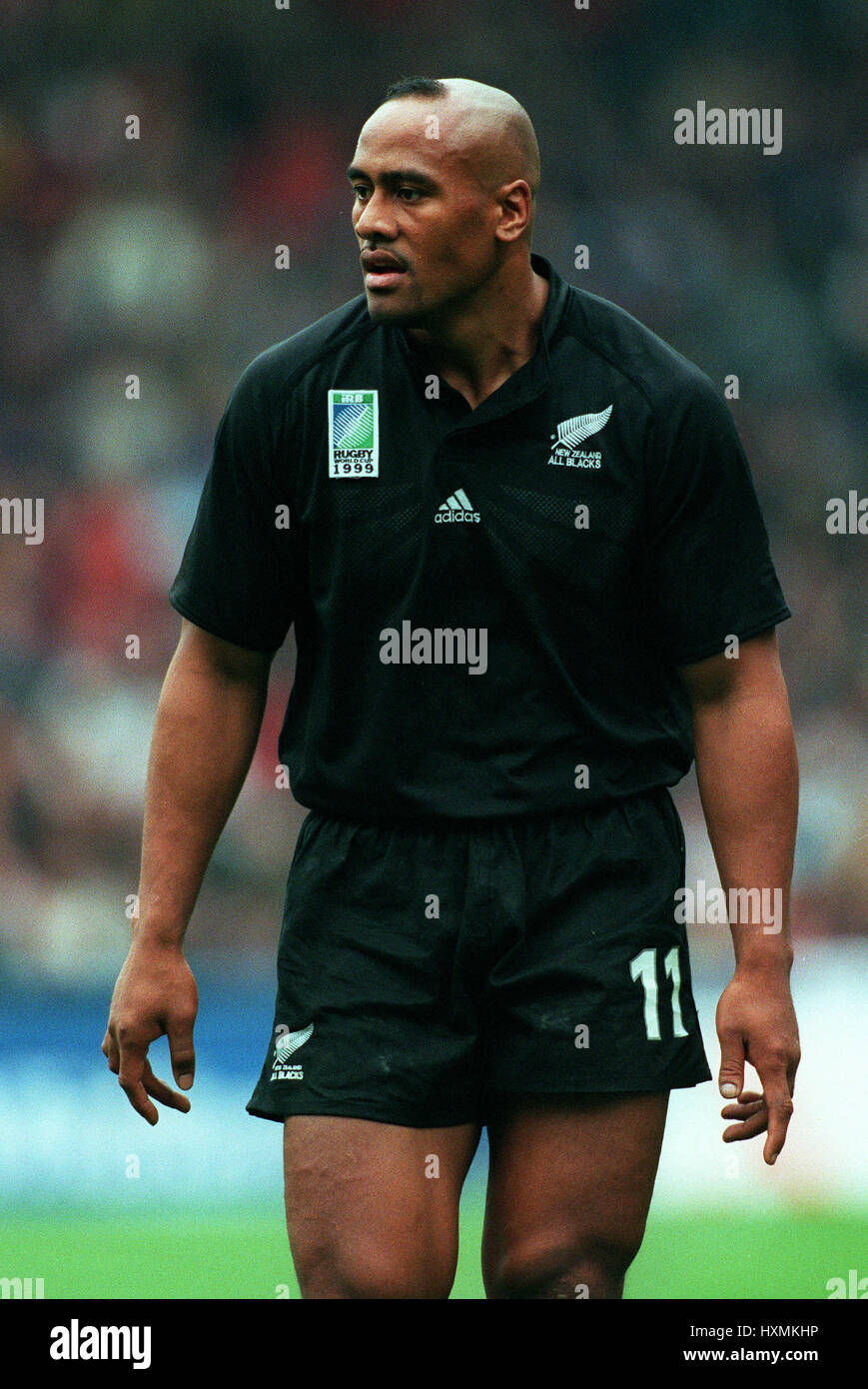 JONAH LOMU NEW ZEALAND RU 14 October 1999 Stock Photo - Alamy
