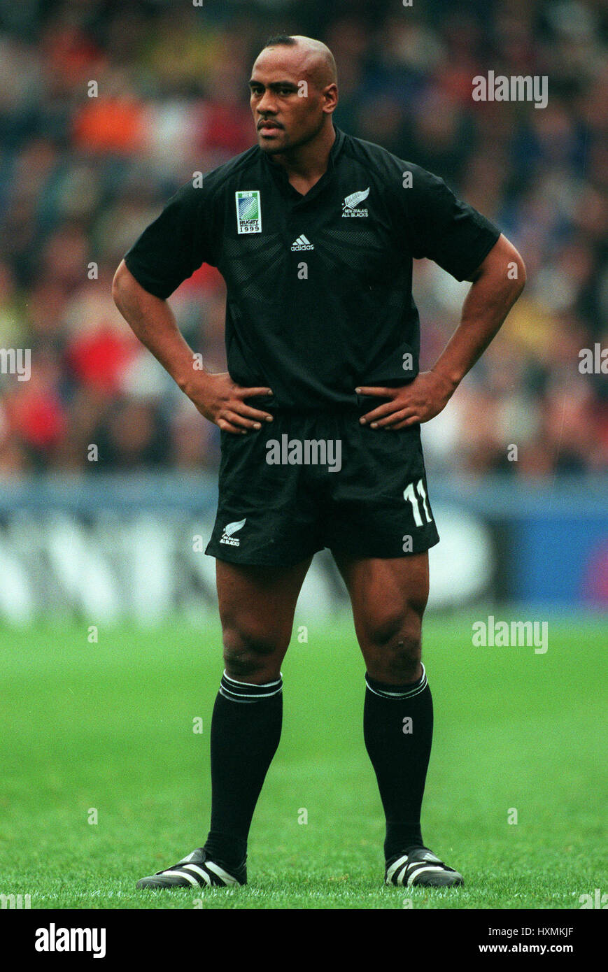 JONAH LOMU NEW ZEALAND RU 14 October 1999 Stock Photo - Alamy