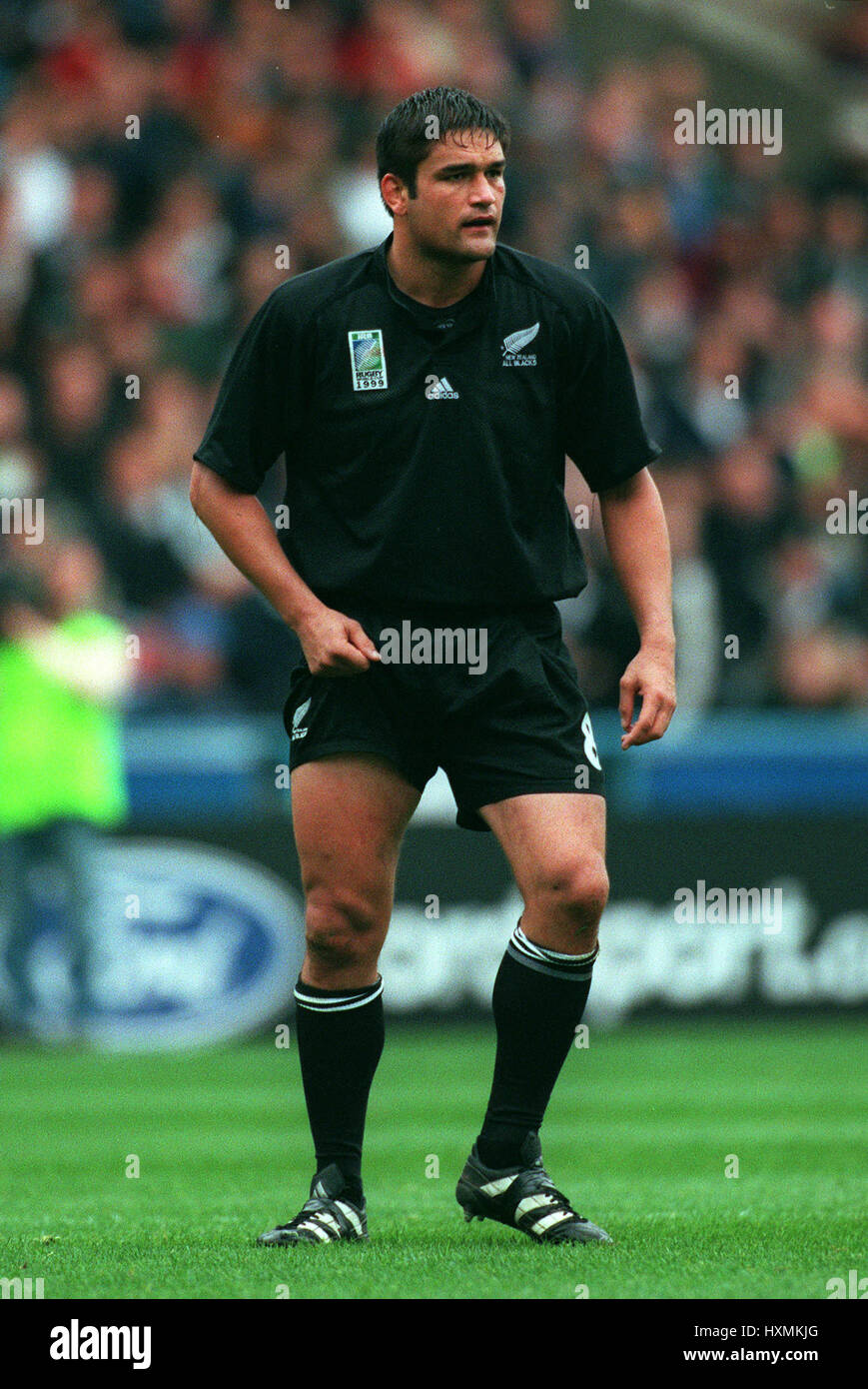 TAINE RANDELL NEW ZEALAND RU 14 October 1999 Stock Photo - Alamy