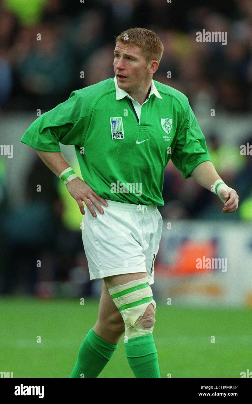 JONATHAN BELL IRELAND & DUNGANNON RU 10 October 1999 Stock Photo - Alamy