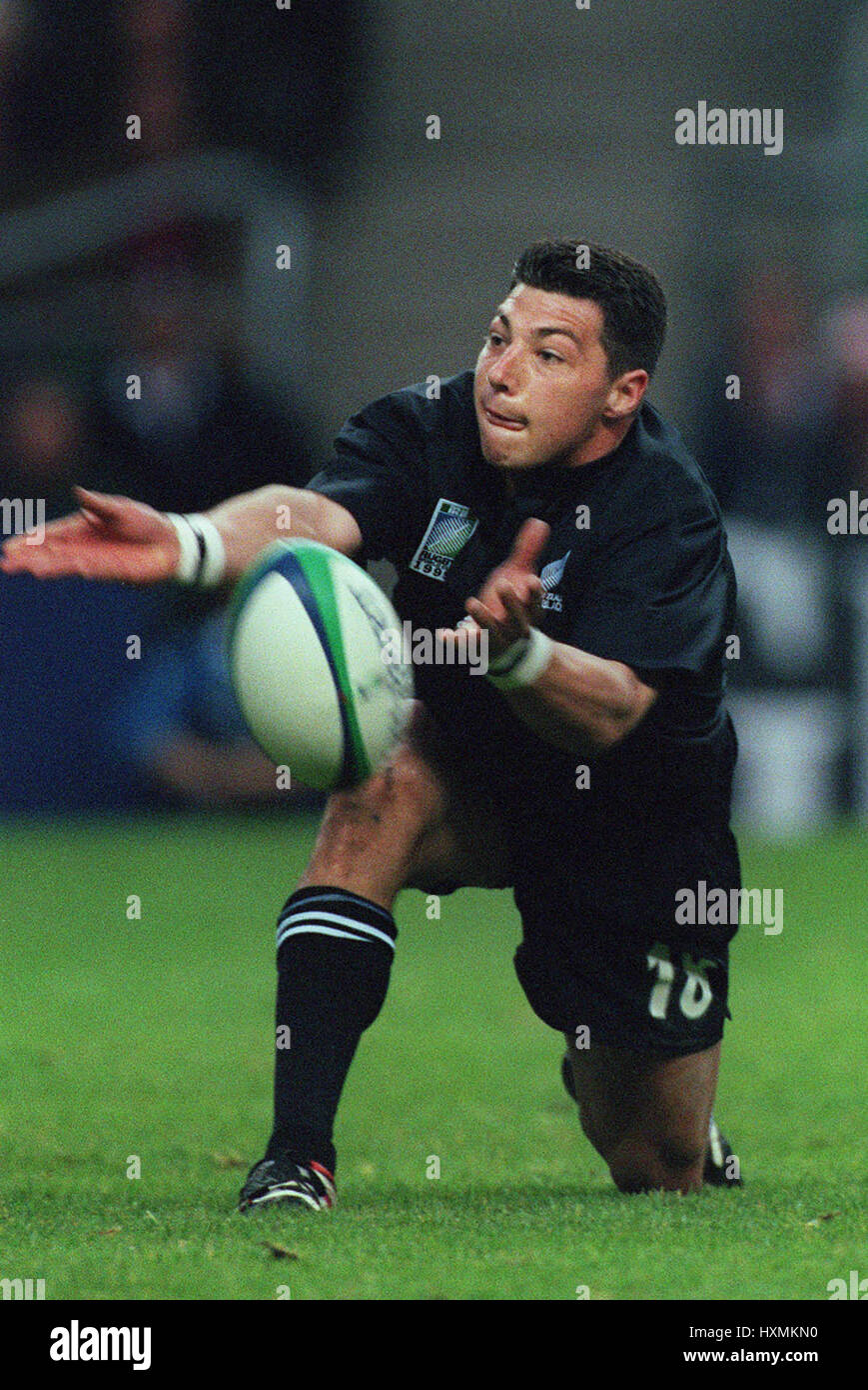 BYRON KELLEHER NEW ZEALAND RU 09 October 1999 Stock Photo - Alamy