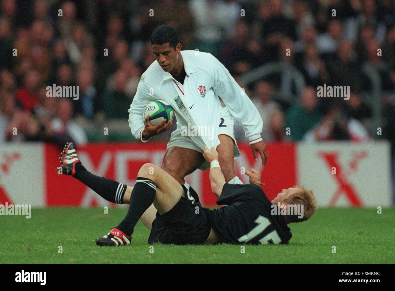 JEREMY GUSCOTT & JEFF WILSON ENGLAND V NEW ZEALAND RU 09 October 1999 ...