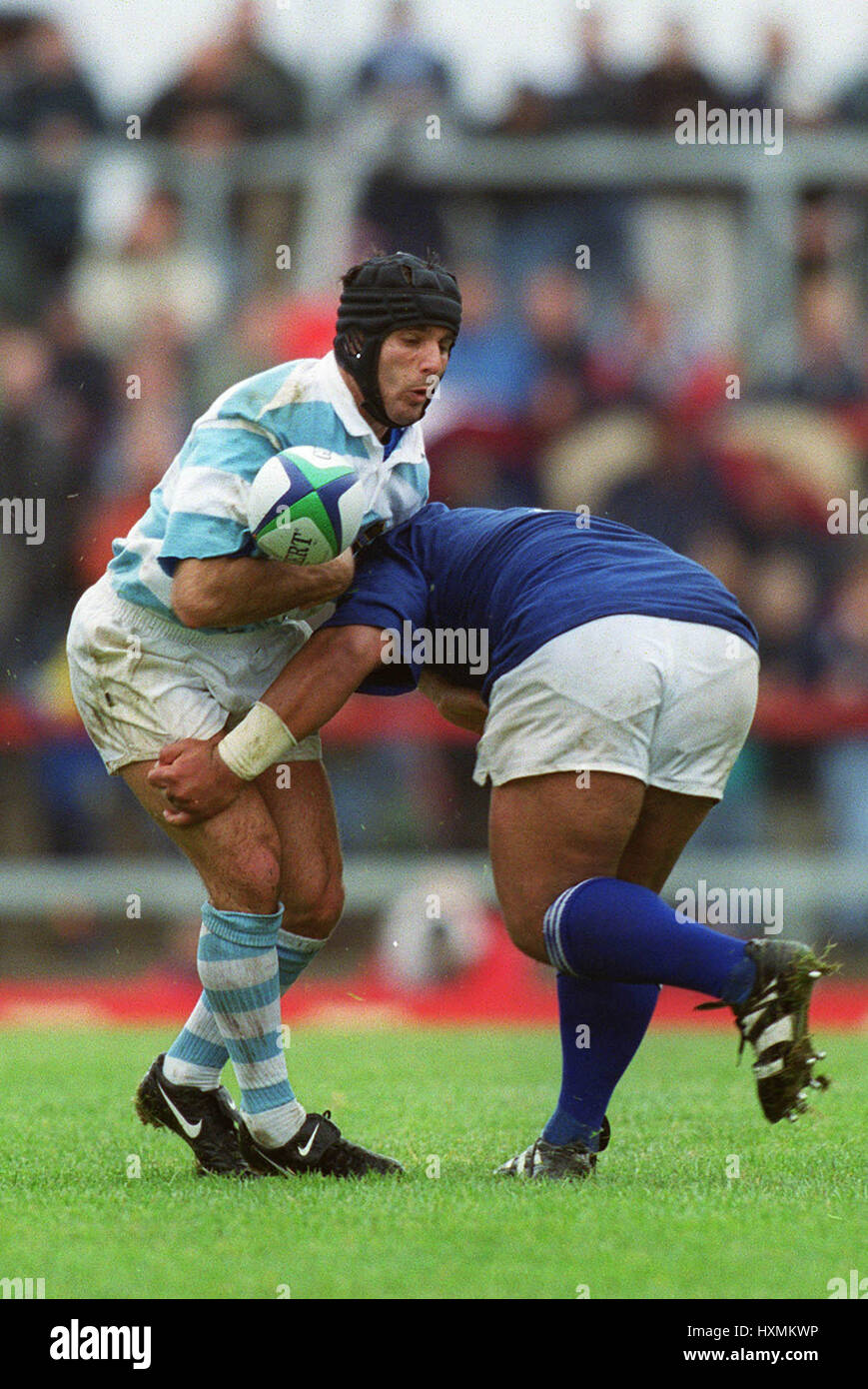 LISANDRO ARBIZU & TREVOR LEOTA ARGENTINA V SAMOA 10 October 1999 Stock ...