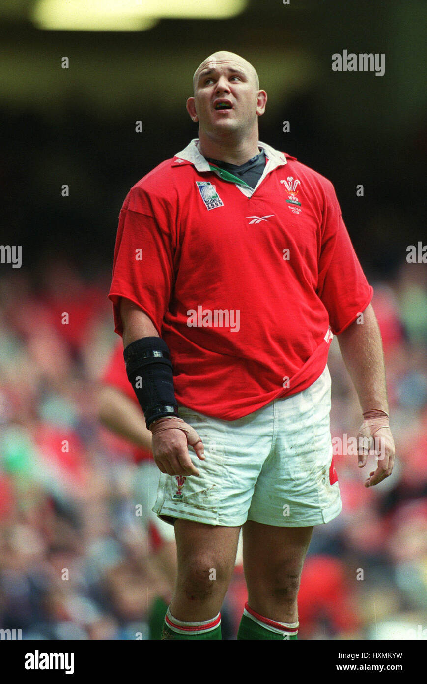 CRAIG QUINNELL WALES & CARDIFF RU 11 October 1999 Stock Photo - Alamy