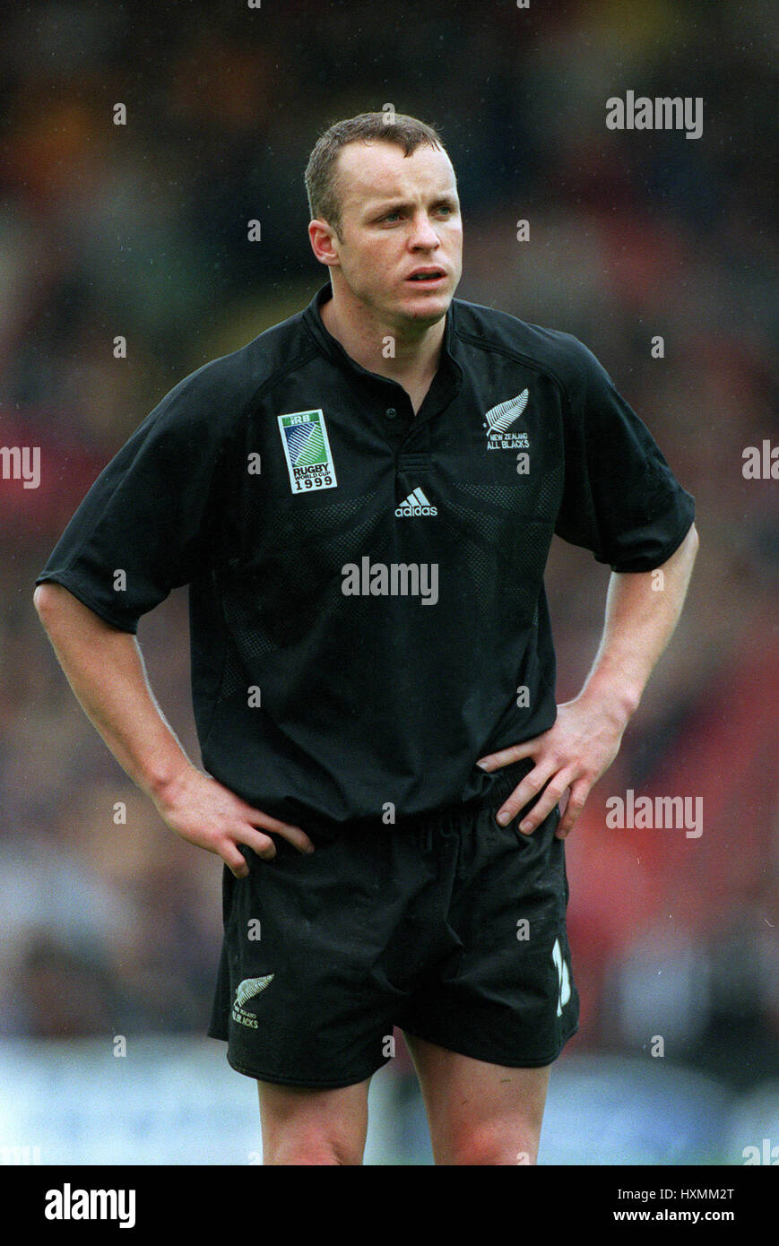 CHRISTIAN CULLEN NEW ZEALAND RU 03 October 1999 Stock Photo - Alamy