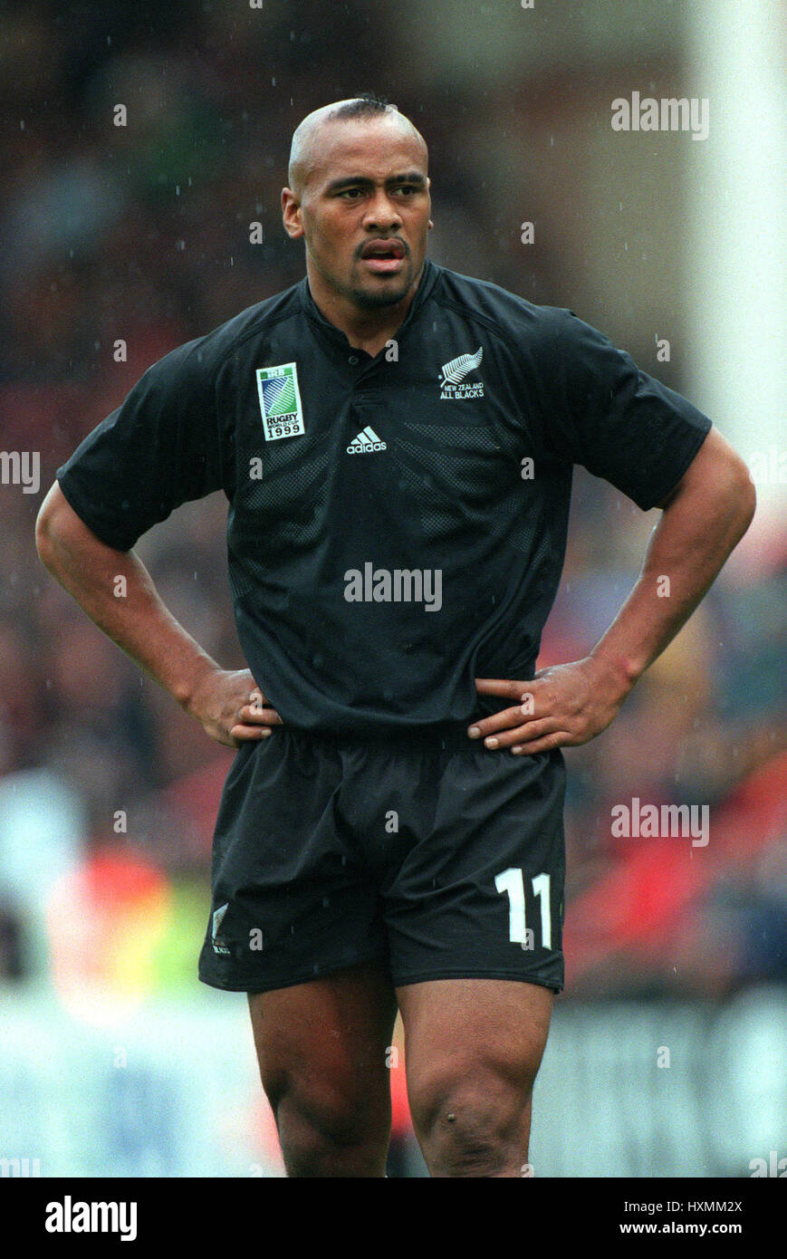 JONAH LOMU NEW ZEALAND RU 03 October 1999 Stock Photo - Alamy