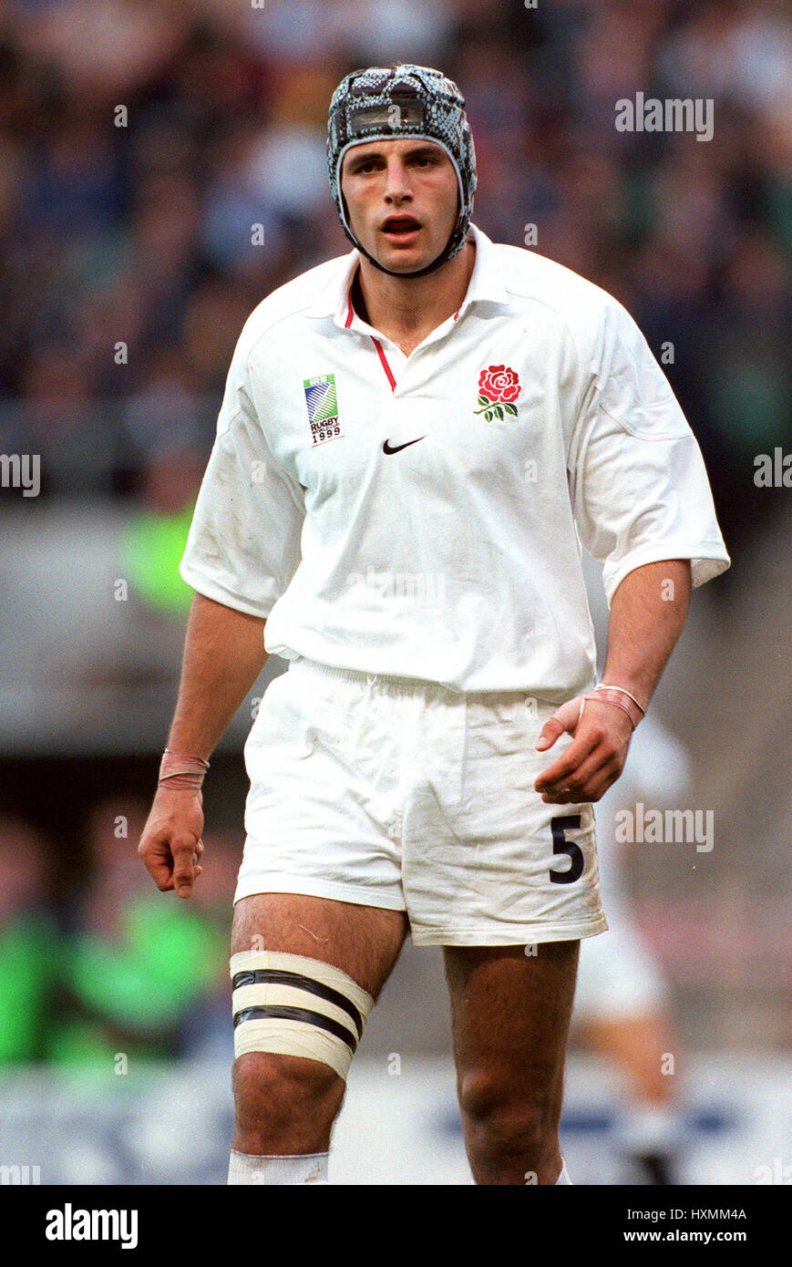 DANNY GREWCOCK ENGLAND & SARACENS RU 01 October 1999 Stock Photo - Alamy