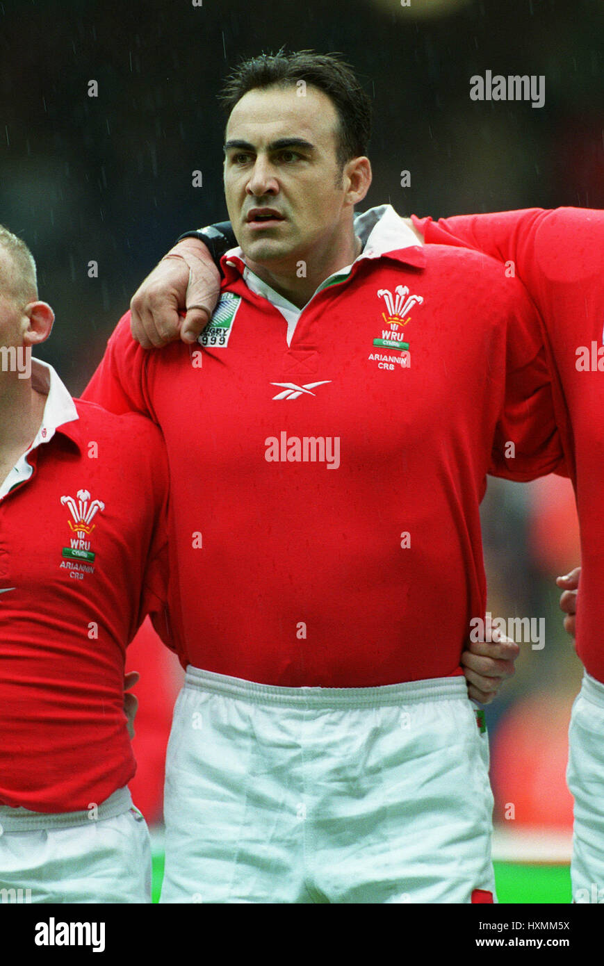 CHRIS WYATT WALES & LLANELLI RU 01 October 1999 Stock Photo - Alamy
