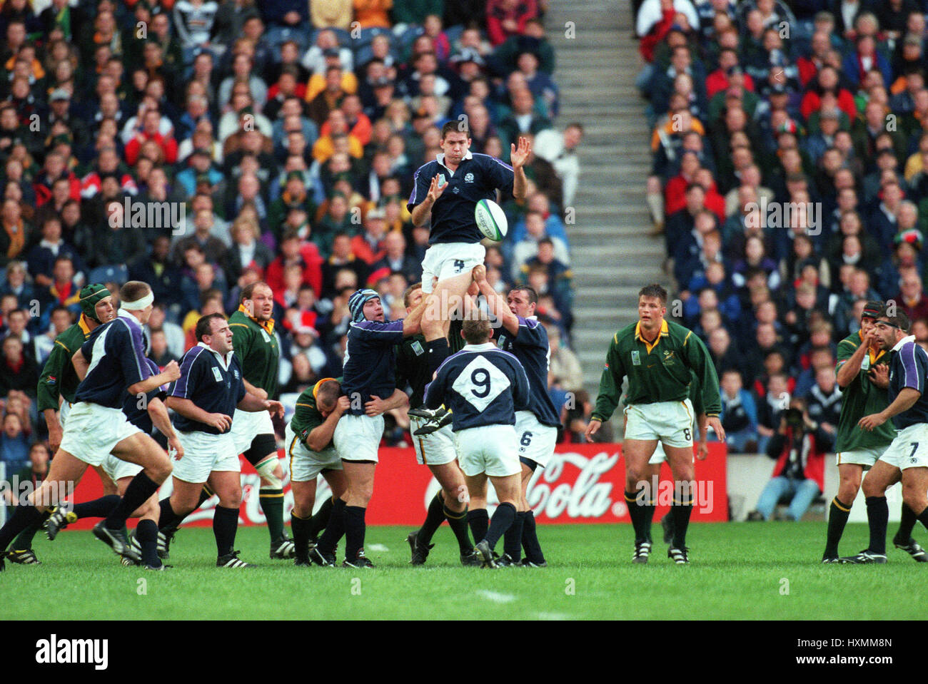 SCOTT MURRAY SCOTLAND & SARACENS 03 October 1999 Stock Photo - Alamy