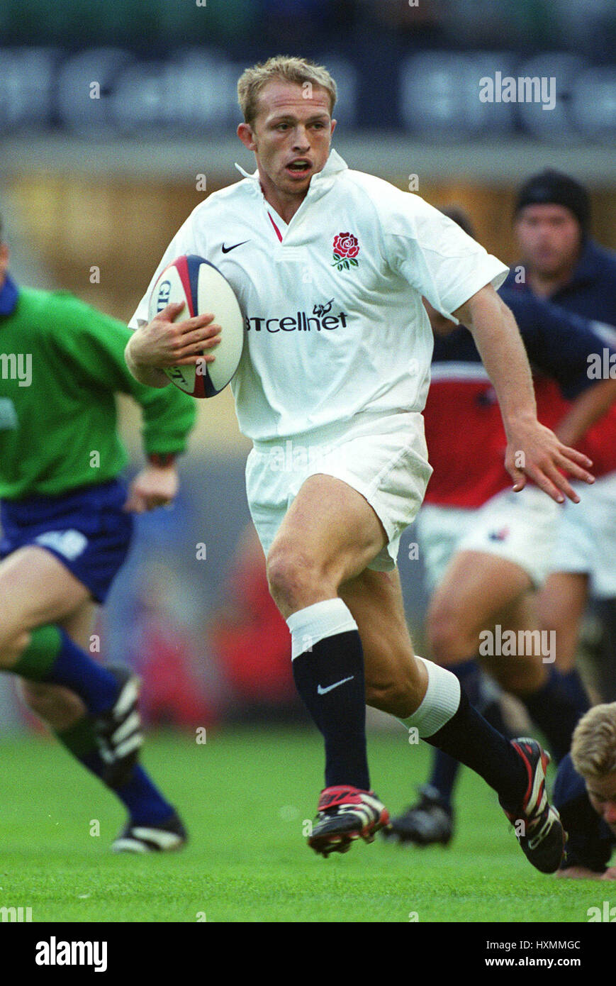 MATT DAWSON ENGLAND & NORTHAMPTON RU 22 August 1999 Stock Photo - Alamy