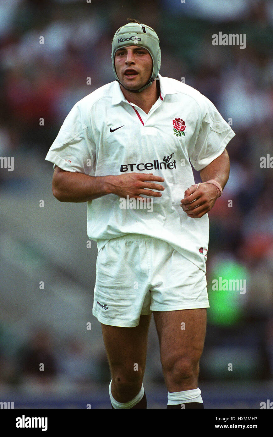 DANNY GREWCOCK ENGLAND & SARACENS RU 22 August 1999 Stock Photo - Alamy
