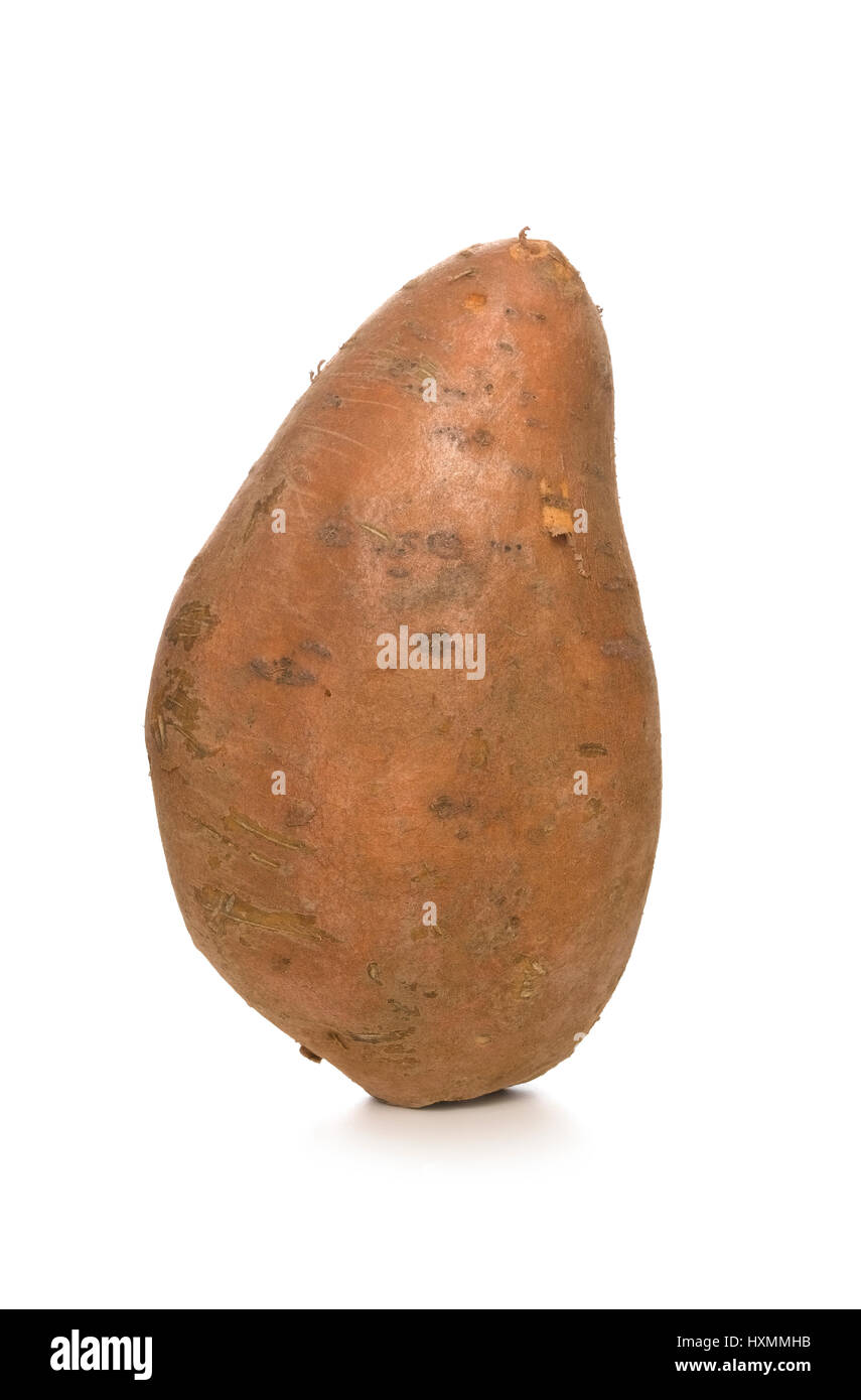 Sweet Potato isolated Stock Photo - Alamy