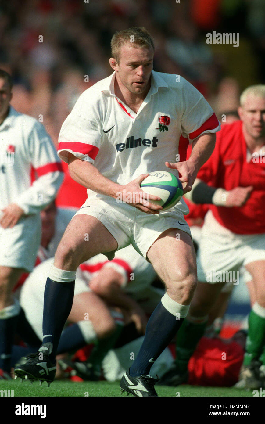 TIM RODBER ENGLAND & NORTHAMPTON RU 11 April 1999 Stock Photo - Alamy