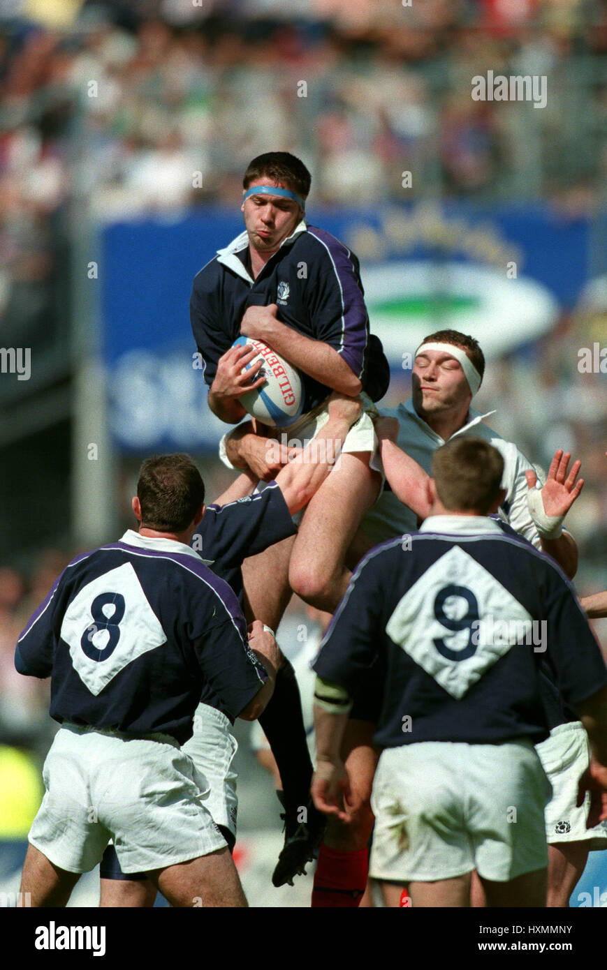 April 10 1999 rugby scotland hi-res stock photography and images - Alamy
