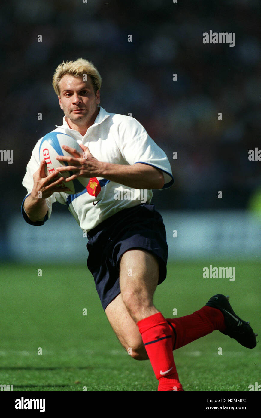 CHRISTOPHE DOMINICI FRANCE & STADE FRANCAIS 10 April 1999 Stock Photo ...