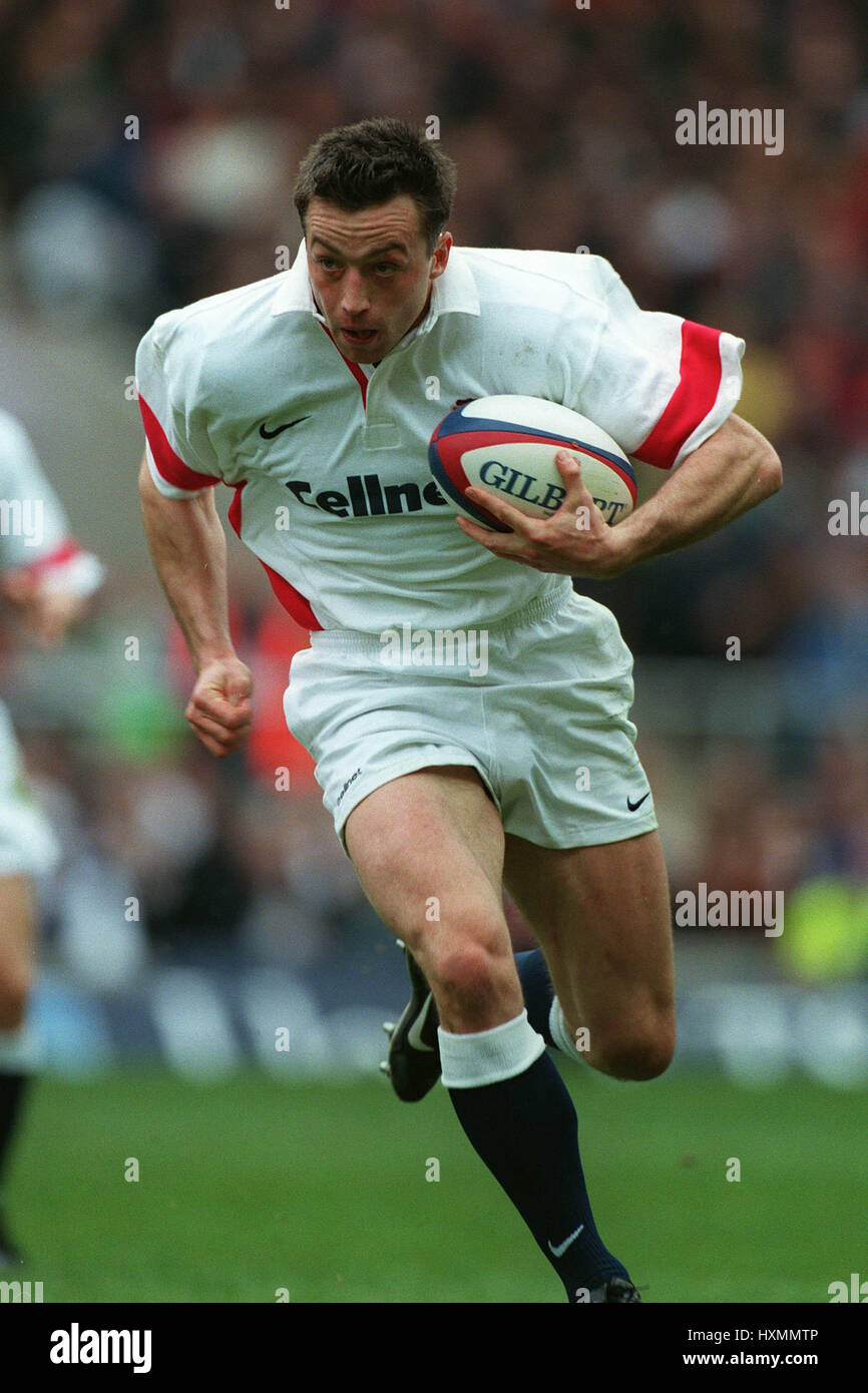DAN LUGER ENGLAND & HARLEQUINS RU 20 March 1999 Stock Photo - Alamy