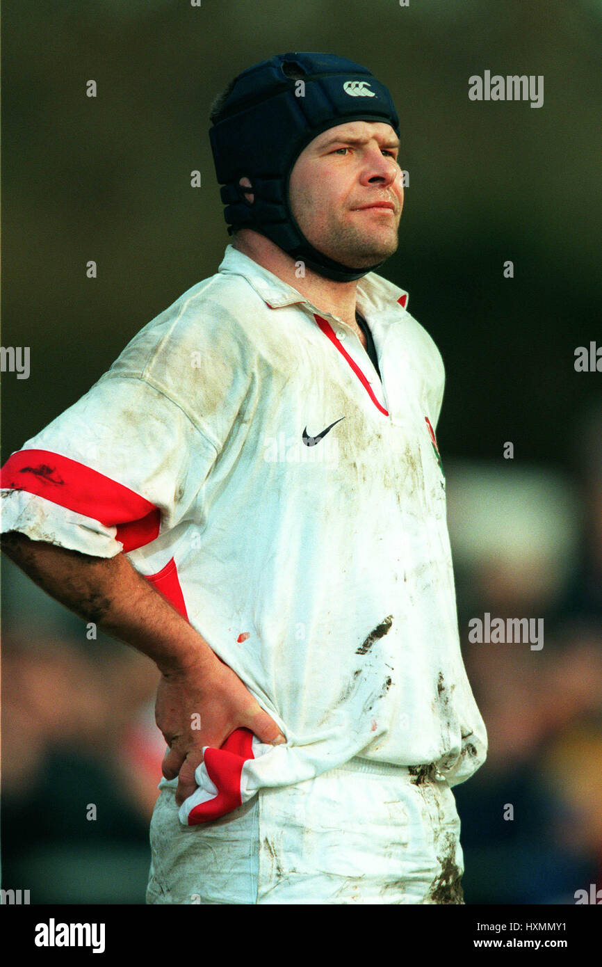 WILL GREEN ENGLAND A & WASPS RFC 05 March 1999 Stock Photo - Alamy
