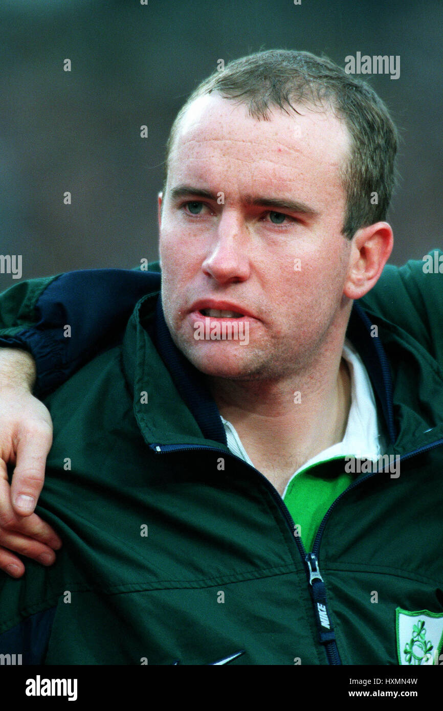 CONOR MCGUINNESS IRELAND & ST.MARY'S COLLEGE 06 February 1999 Stock Photo - Alamy