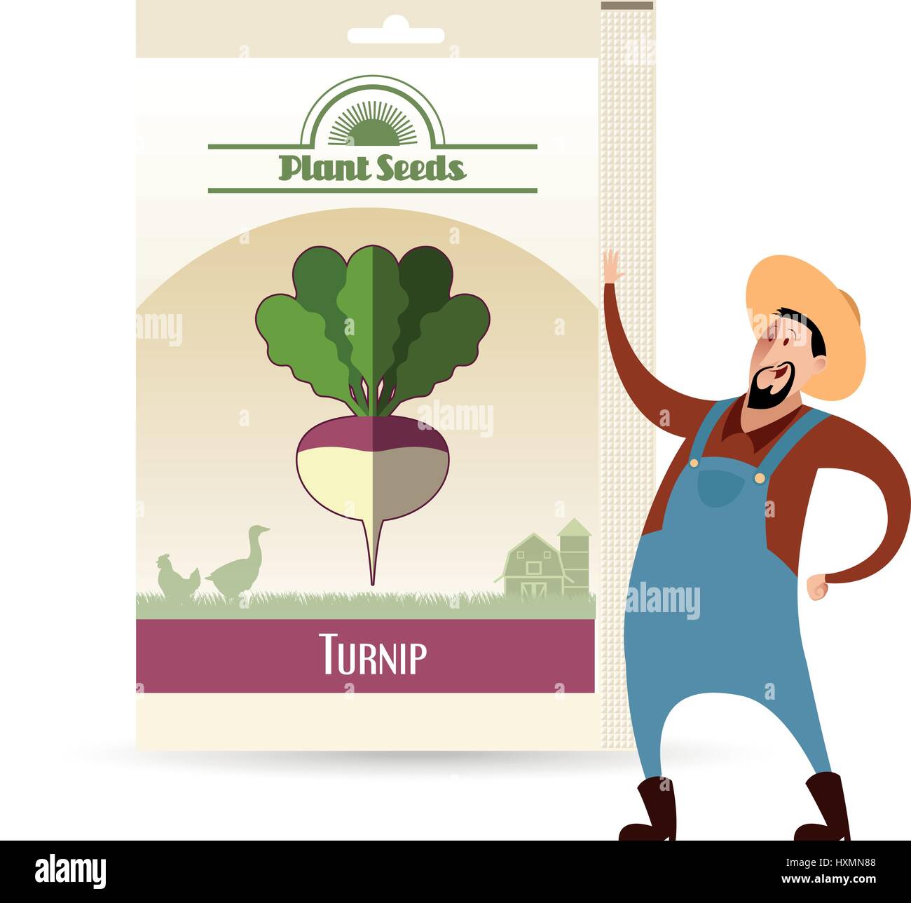 Pack of Turnip seeds icon Stock Vector Image & Art - Alamy