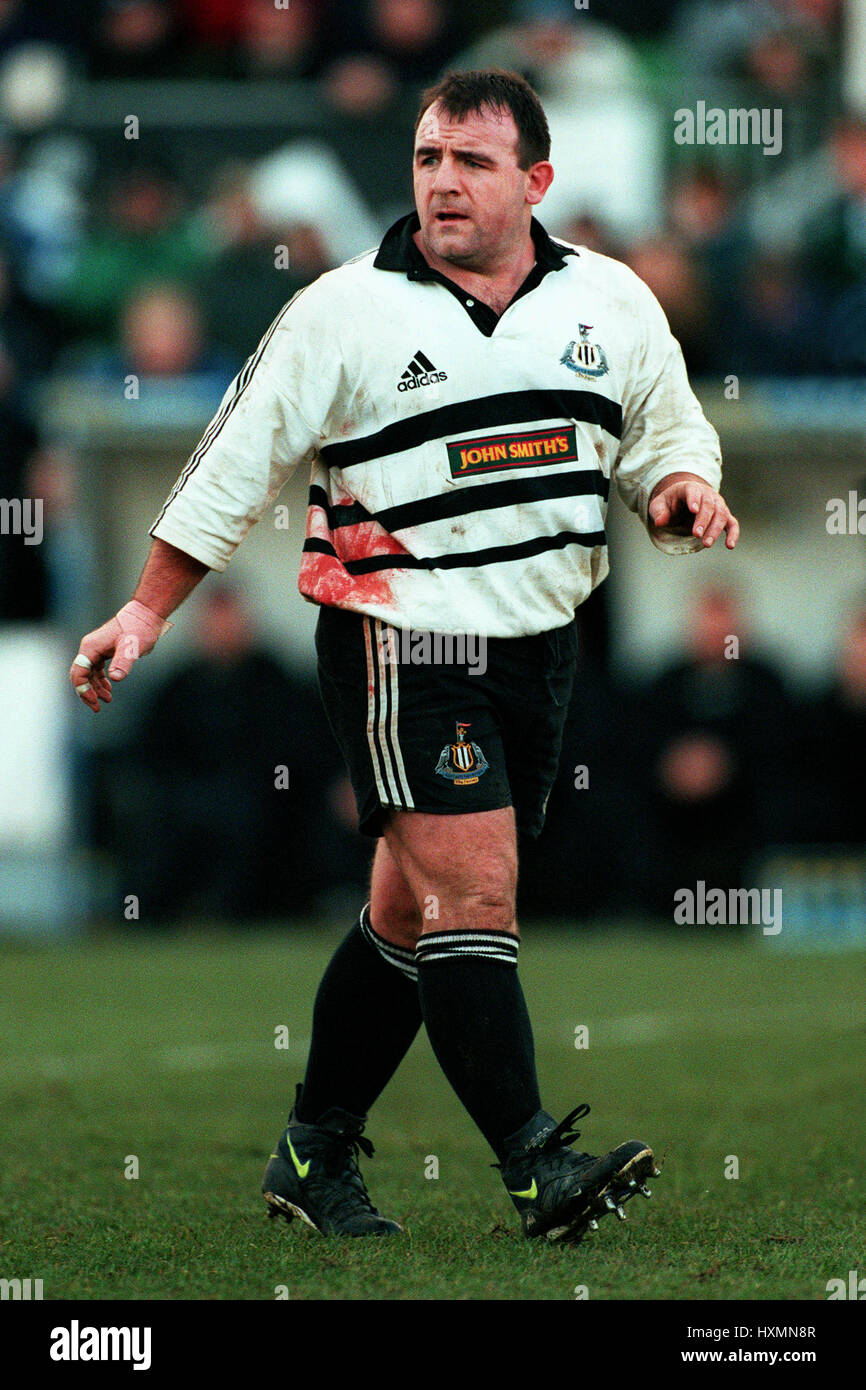 GEORGE GRAHAM. NEWCASTLE FALCONS RU 09 January 1999 Stock Photo - Alamy