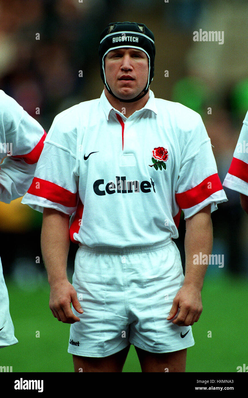 NEIL BACK ENGLAND & LEICESTER TIGERS RU 05 December 1998 Stock Photo ...