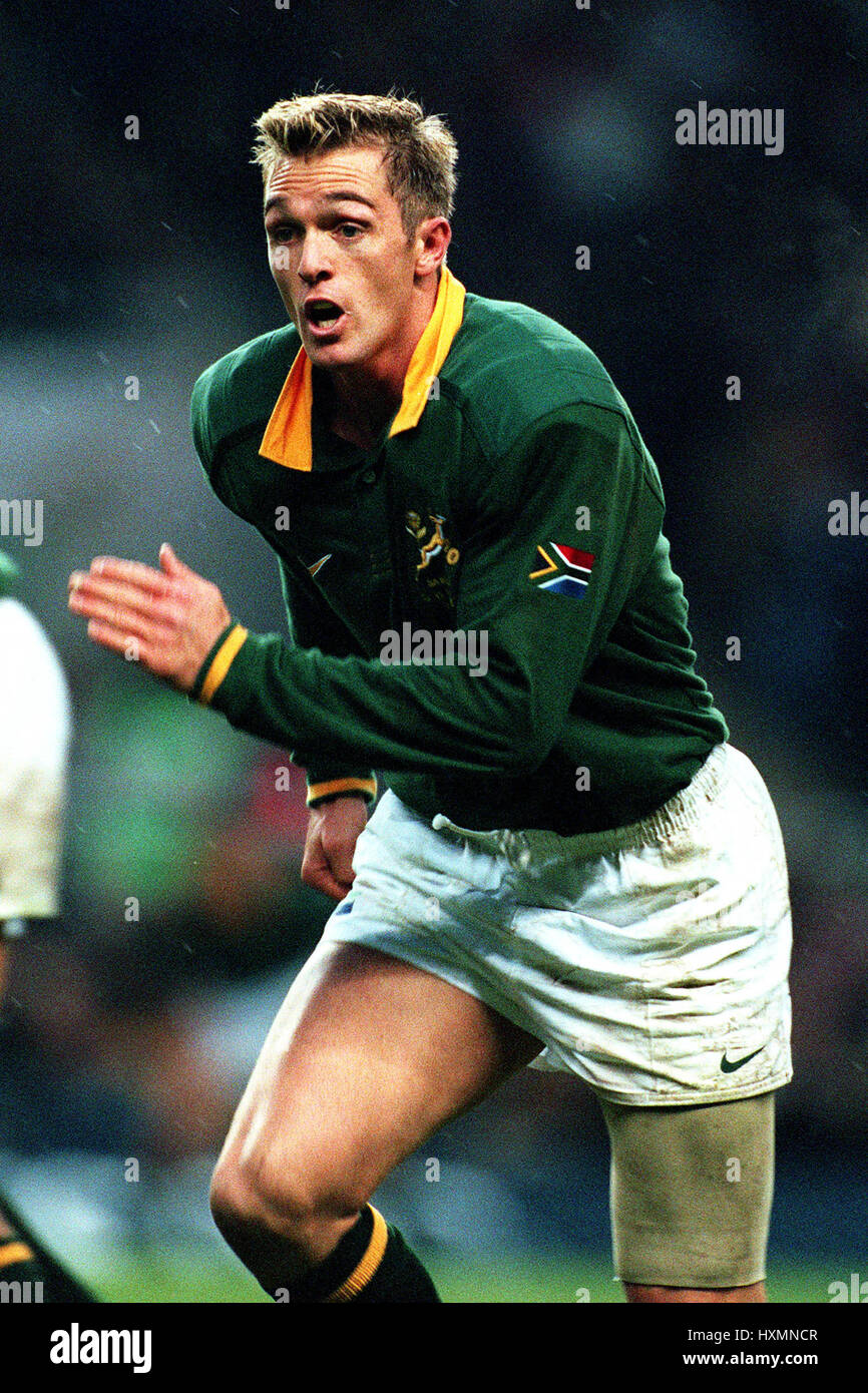 PERCY MONTGOMERY SOUTH AFRICA RU 05 December 1998 Stock Photo - Alamy