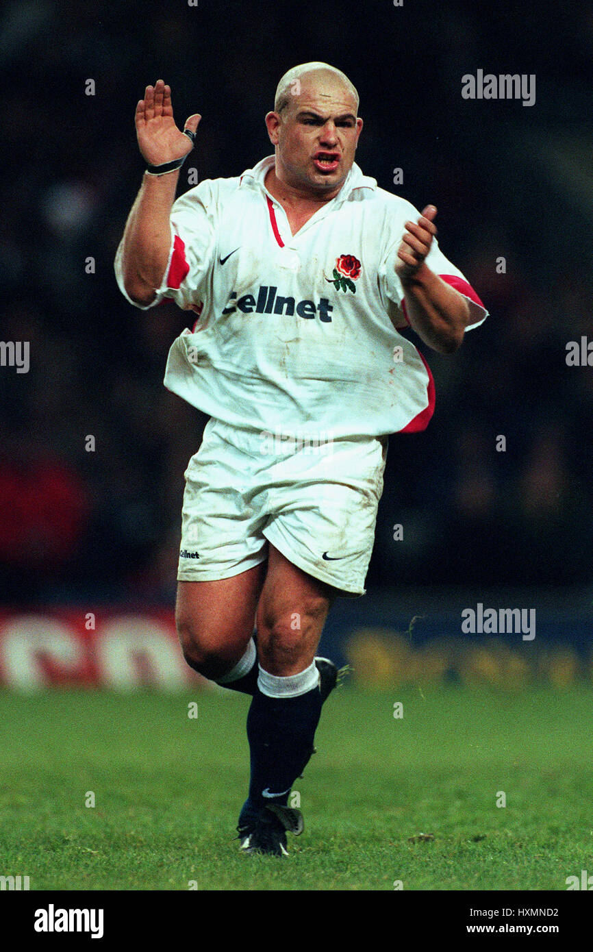 RICHARD COCKERILL ENGLAND & LEICESTER TIGERS RU 05 December 1998 Stock ...