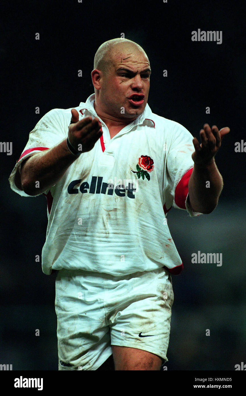 RICHARD COCKERILL ENGLAND & LEICESTER TIGERS RU 05 December 1998 Stock ...