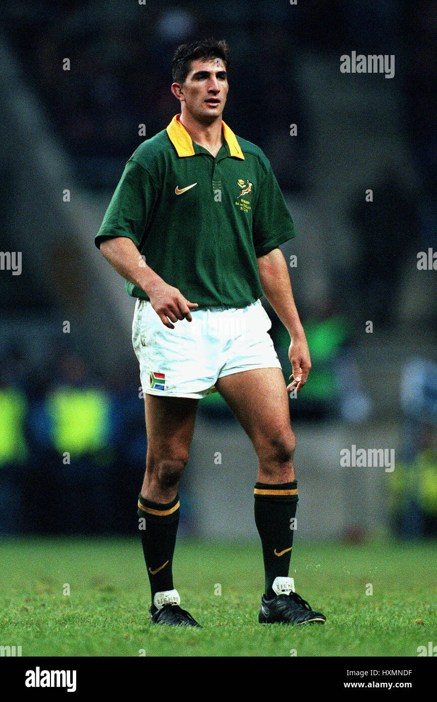 PIETER ROSSOUW SOUTH AFRICA RU 05 December 1998 Stock Photo - Alamy