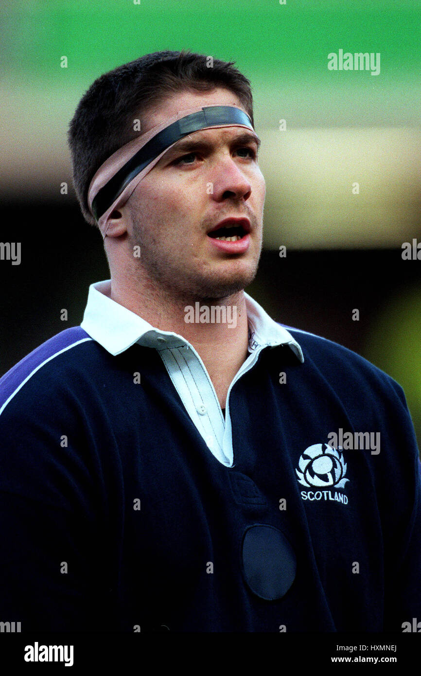 SCOTT MURRAY SCOTLAND & BEDFORD RU 30 November 1998 Stock Photo - Alamy
