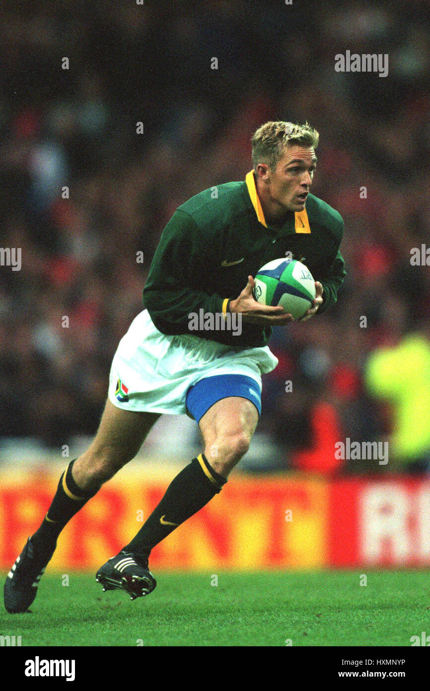 PERCY MONTGOMERY SOUTH AFRICA RU 16 November 1998 Stock Photo - Alamy