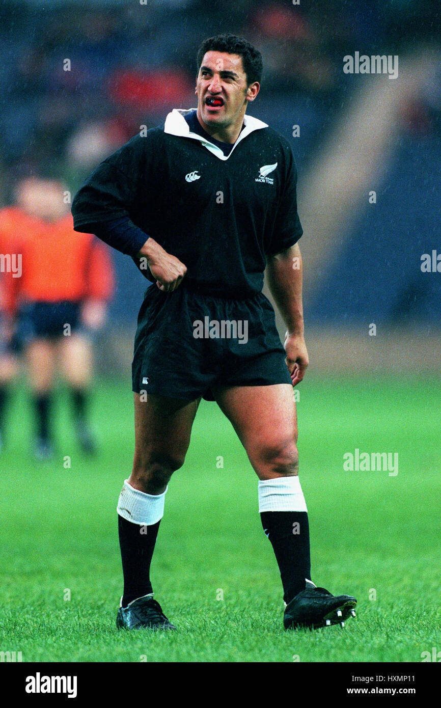 DARYL GIBSON NEW ZEALAND MAORI 14 November 1998 Stock Photo - Alamy