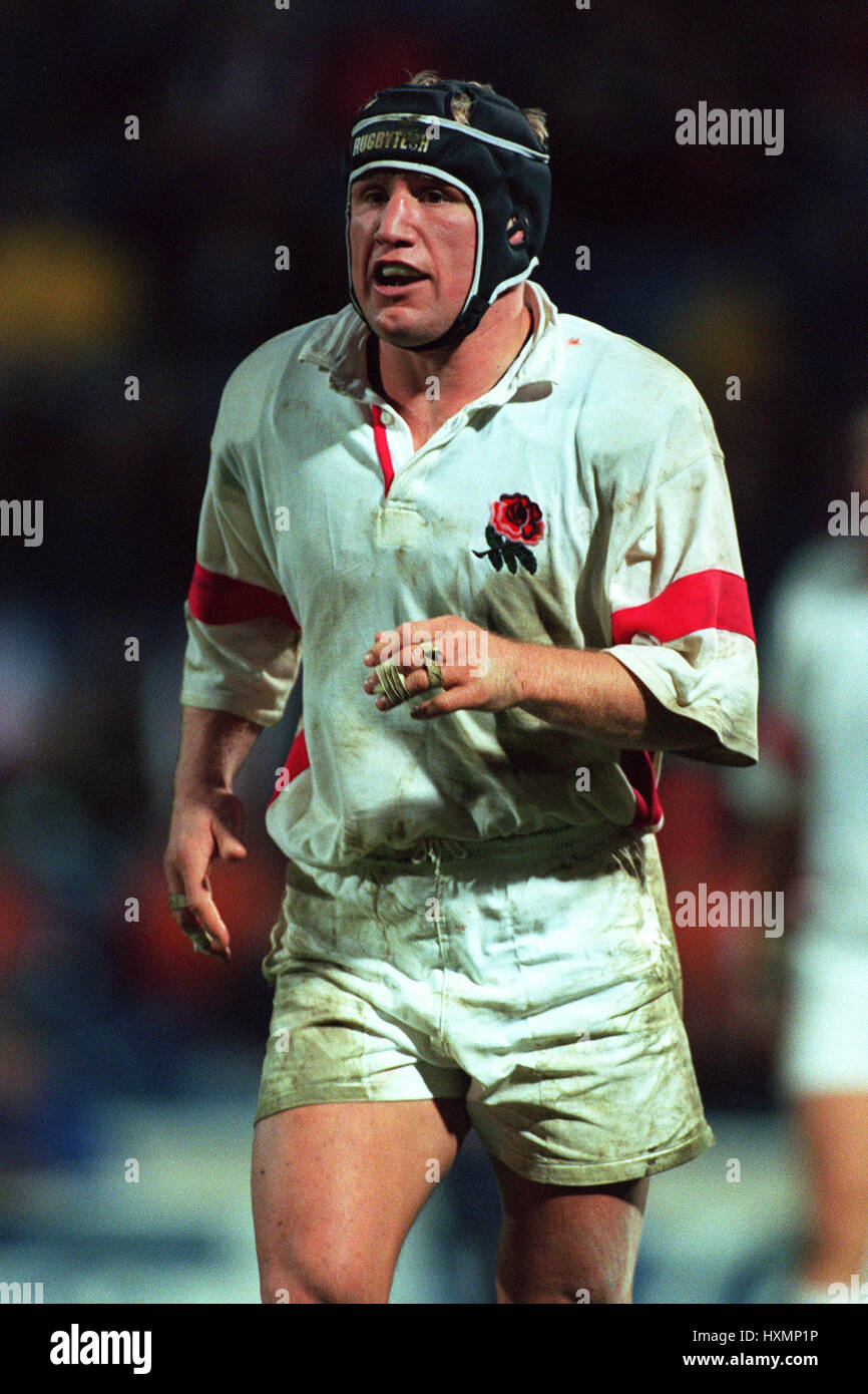 NEIL BACK ENGLAND & LEICESTER TIGERS RU 14 November 1998 Stock Photo ...